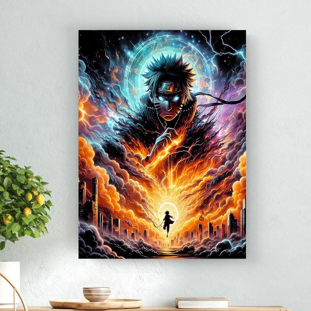 Anime Metal Wall Art, Anime Poster , Anime Poster, Anime Art, Metal ...