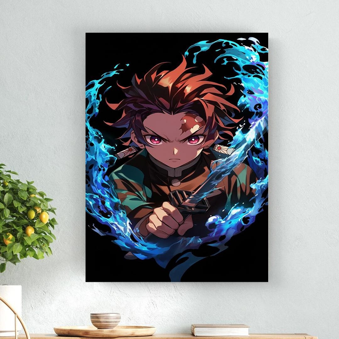 Anime Metal Wall Art, Anime Poster , Anime Poster, Anime Art, Metal ...