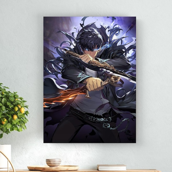 Solo Leveling Wall Poster - Etsy
