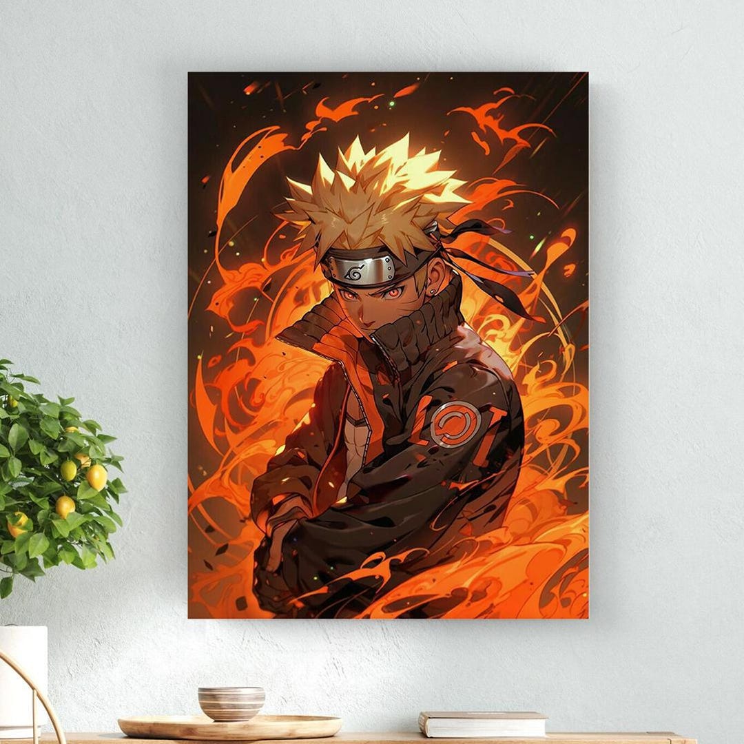 Anime Metal Wall Art, Anime Poster , Anime Poster, Anime Art, Metal ...