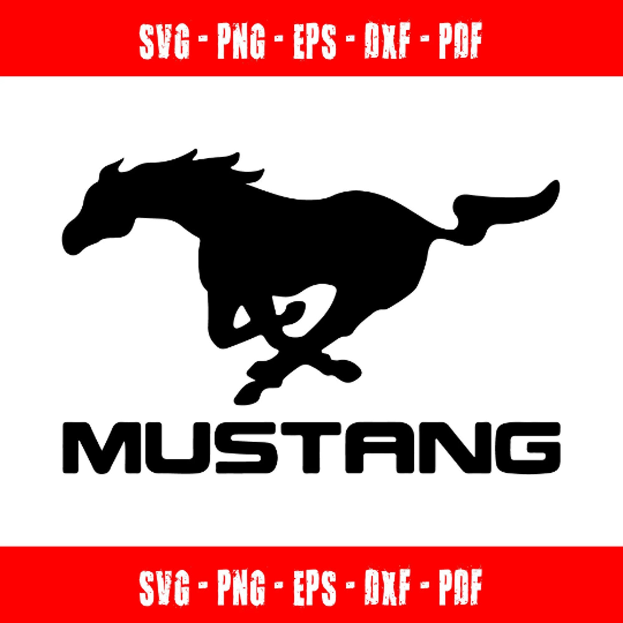 Mustang Logo Vector