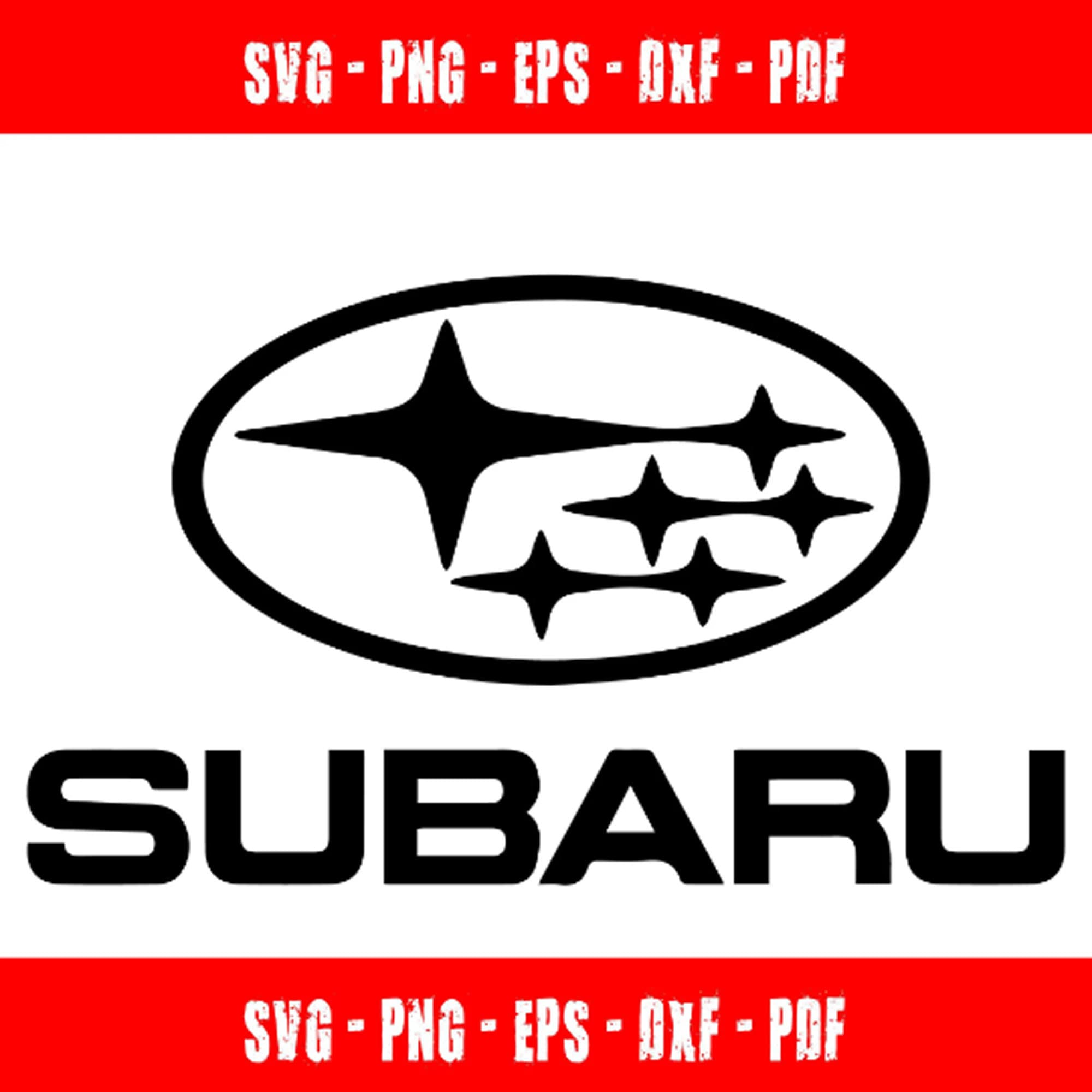 Subaru Logo Car Logo Png Pdf Eps Dxf Svg Cricut Cut File - Etsy