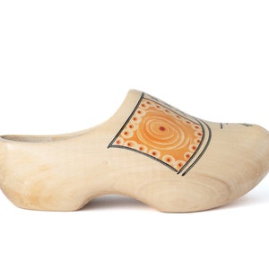 Traditional Clear Varnished Wooden Clogs - Etsy