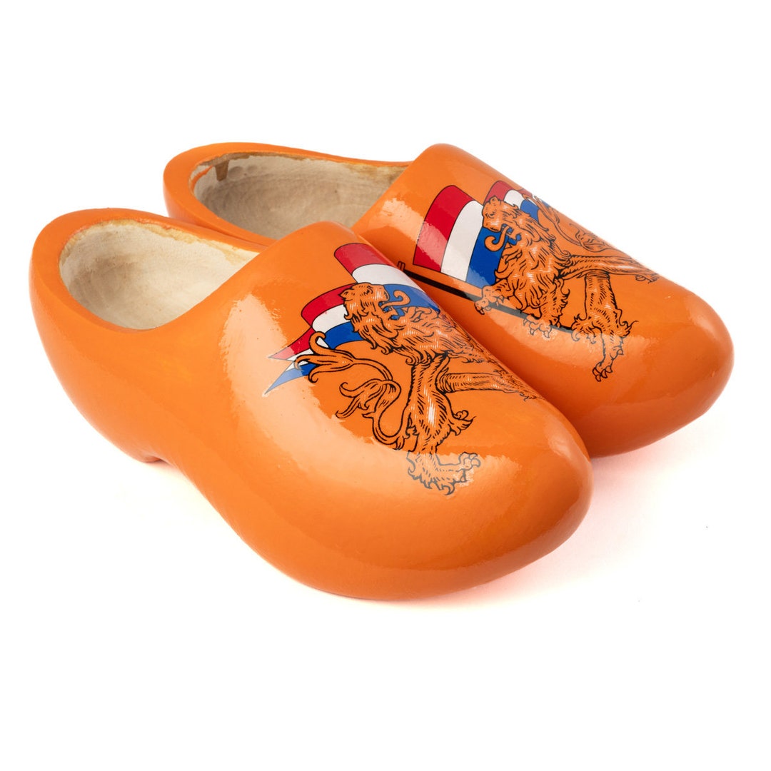 Orange European/world Cup Wooden Clogs - Etsy