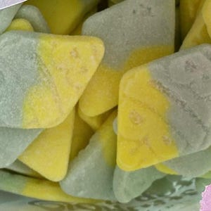 1kg BUBS Sour Tutti Frutti Foam Diamonds, Swedish Vegan Candy, 1kg of ...