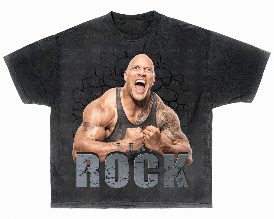 Dwayne Johnson Vintage Png, 90s Rap Hip Hop Png Instant Download, File ...