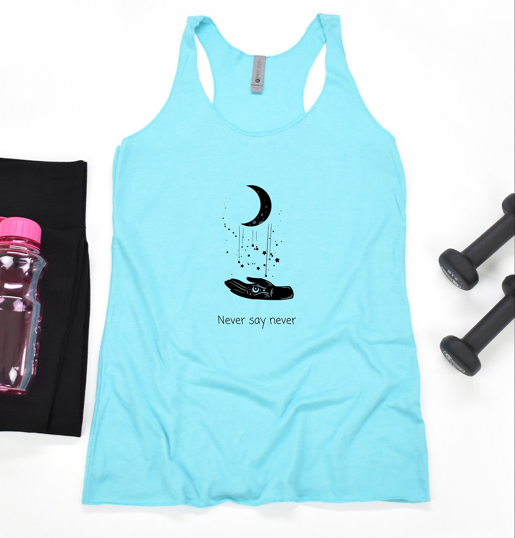 Moon Phases Eclipse Tank Top Boho Bikini Cover up Hippie Summer Tank ...