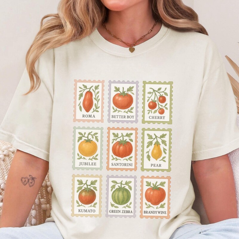 Tomato Stamp - Etsy