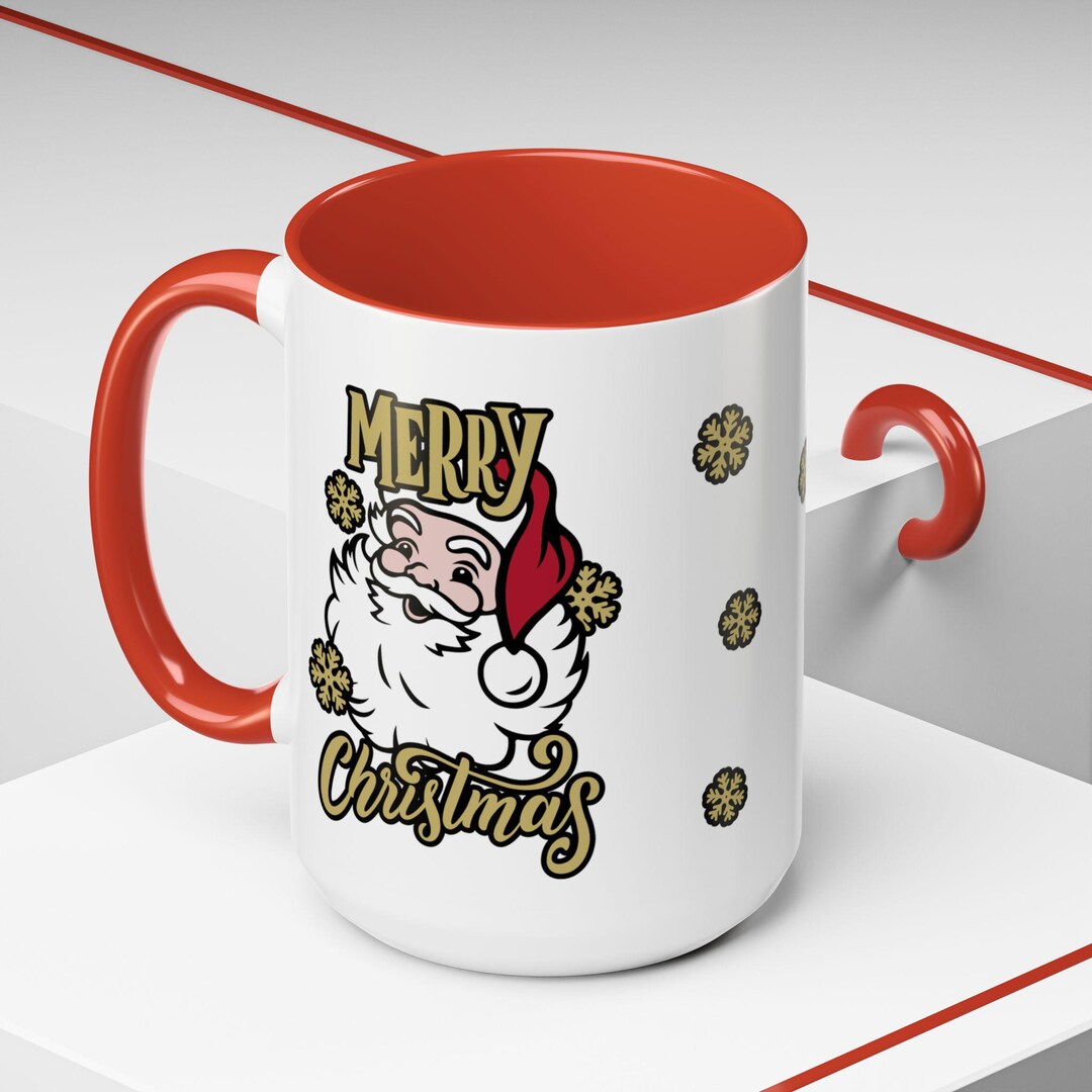 Giada Valenti Santa Claus Accent Coffee Mug 11oz Designed in Italy ...