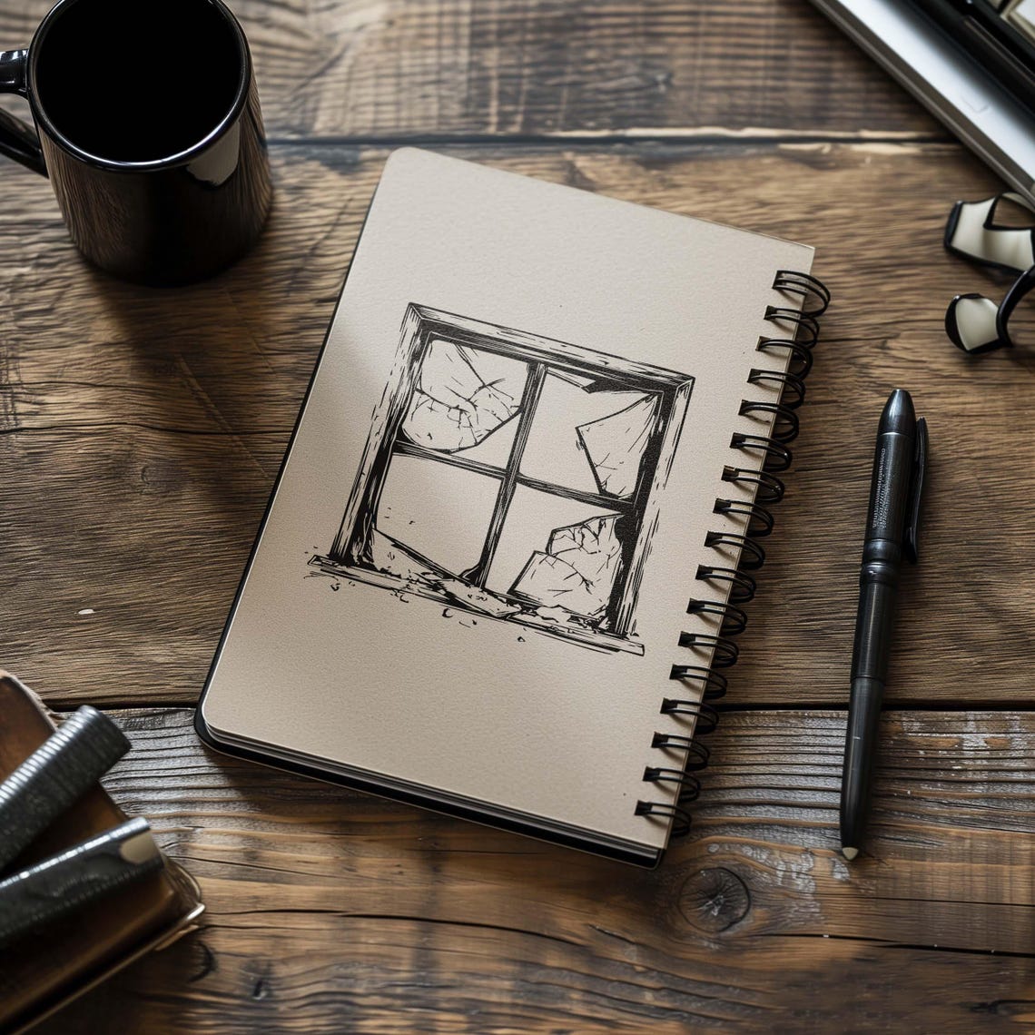 Window Svg Bundle, Floral Windows Png, Open Window Dxf, Broken Window ...