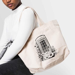 Phone Booth SVG Bundle, Vintage Floral Telephone Booth Svg, British ...