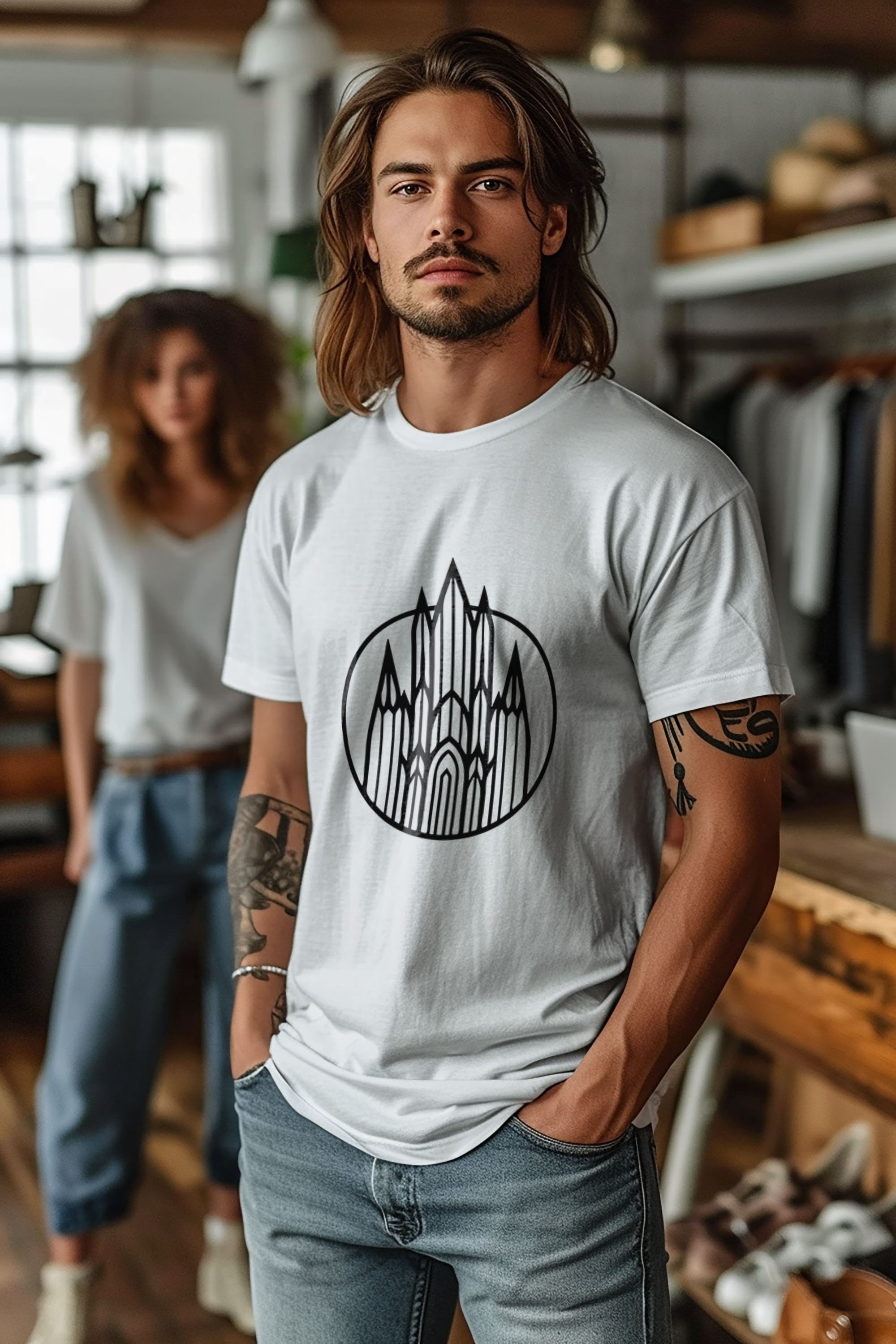 Gothic Cathedral Svg Bundle, Haunted Eerie Medieval Homes, Gothic ...