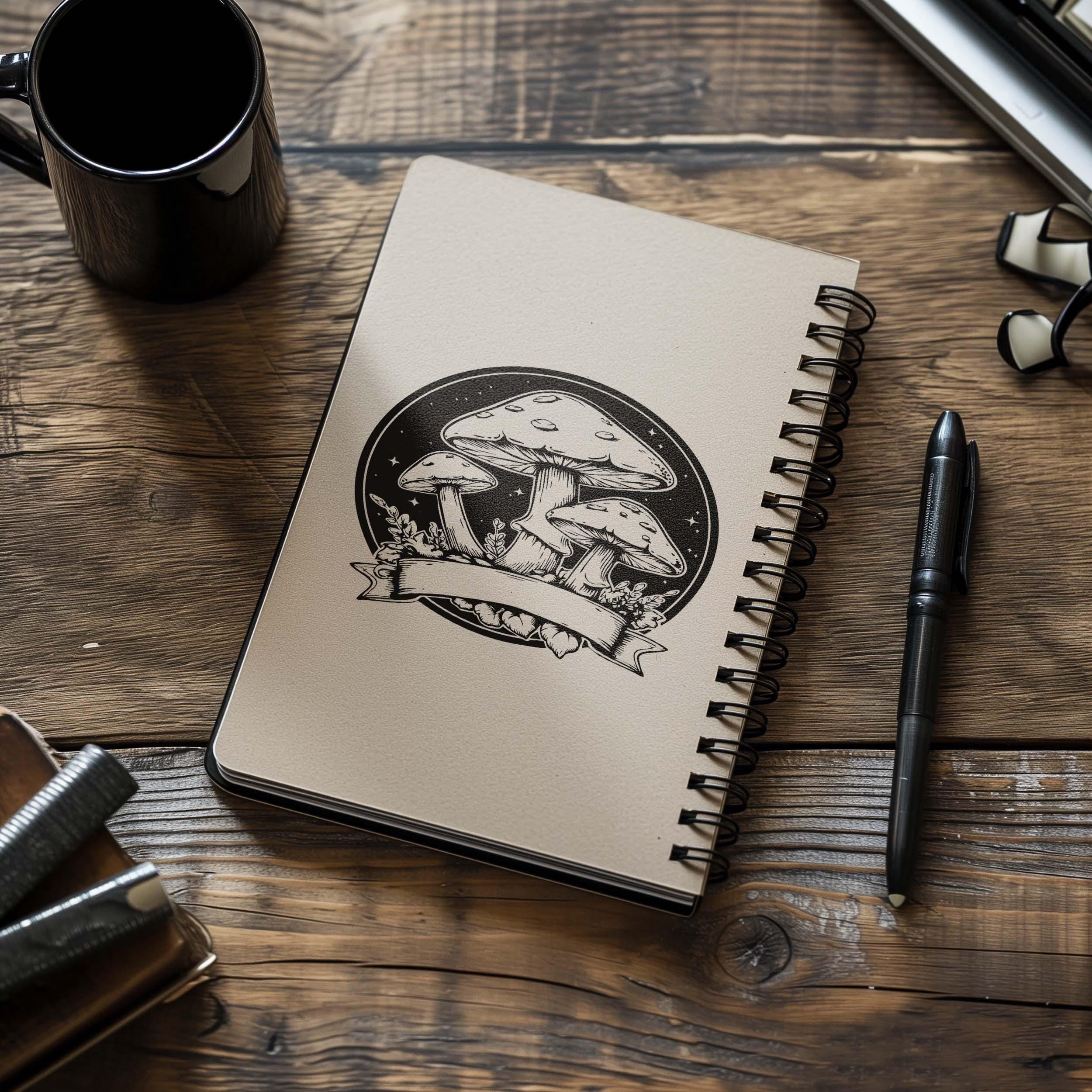 Mushroom Svg Bundle,9 Mushroom Designs,portobello Mushroom Dxf,oyster ...