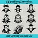 Vampire SVG Bundle: Spooky Gothic Designs (digital Product) - Etsy