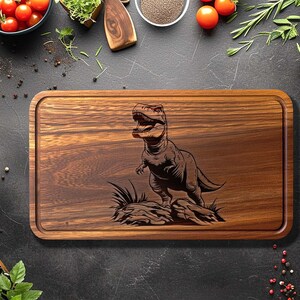 Tyrannosaurus Rex Svg Bundle, Floral T-rex, Chef T-rex, T-rex With ...