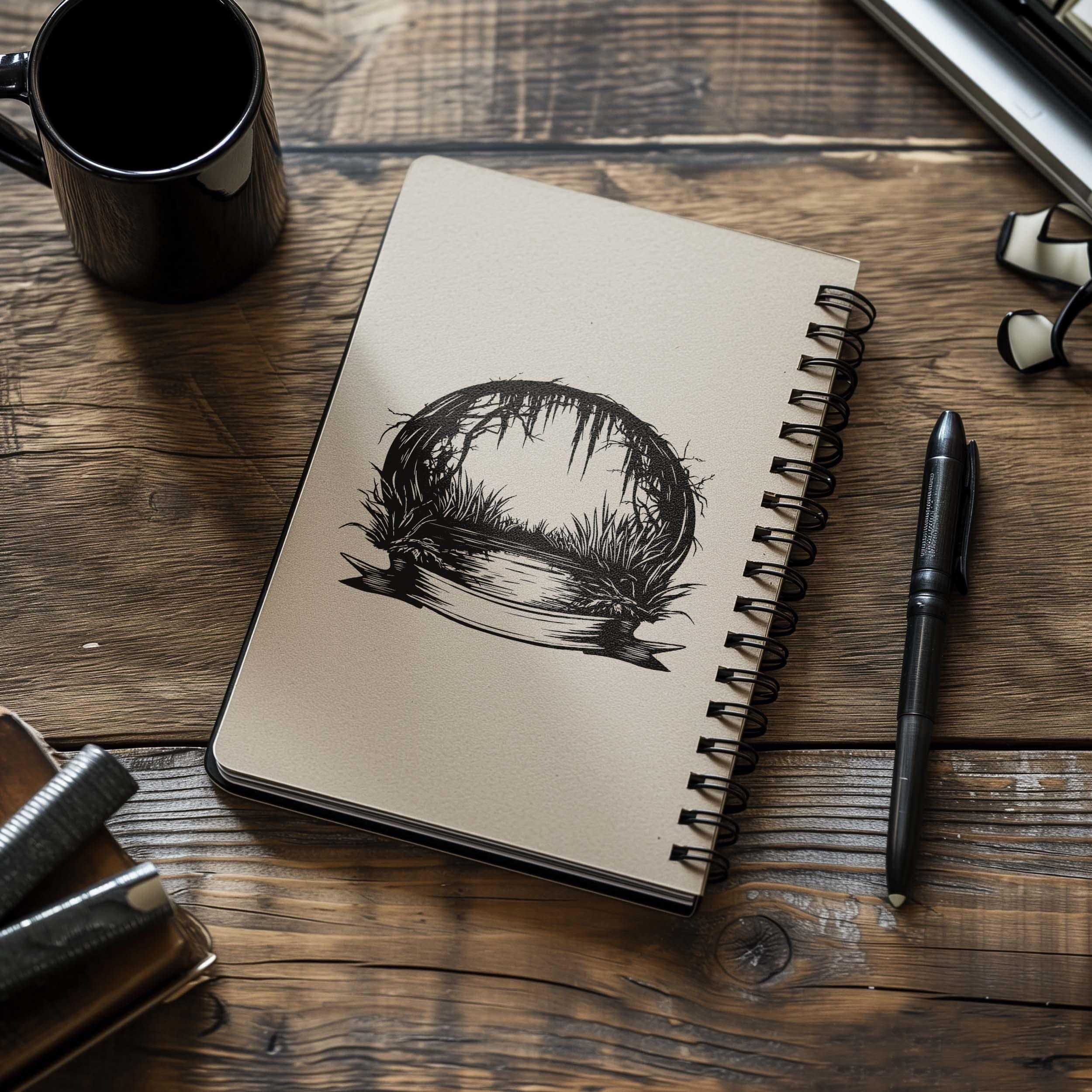 Swamp SVG Bundle, Marshland Clipart Set, Wetland Scenery Svg, Frog and ...