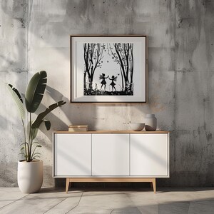 Haunted Forest SVG Bundle: Spooky Trees, Eerie Landscape (digital ...