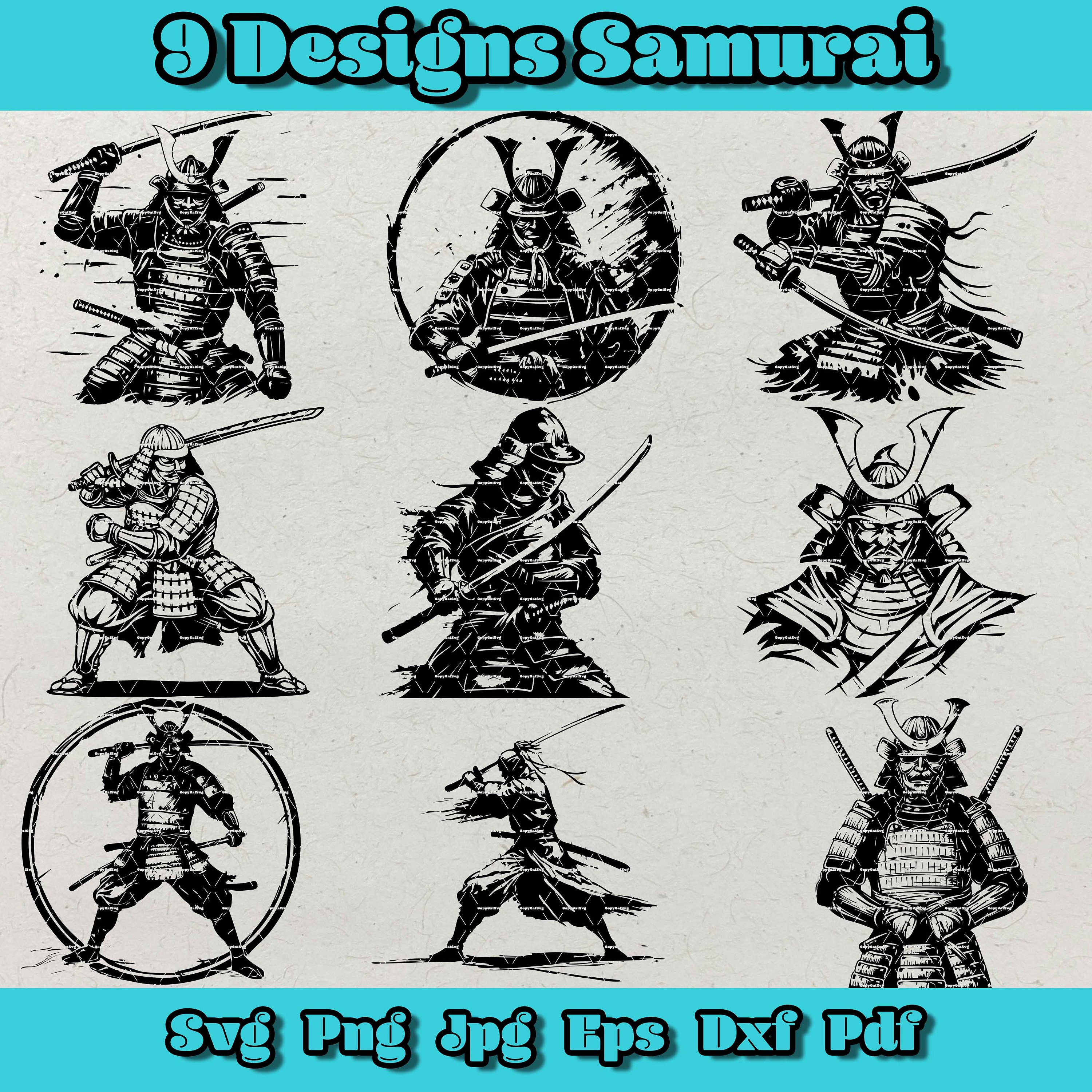 Samurai Svg Bundle, Ninja Svg, Ninja Svg, Katana Svg, Shuriken Png ...