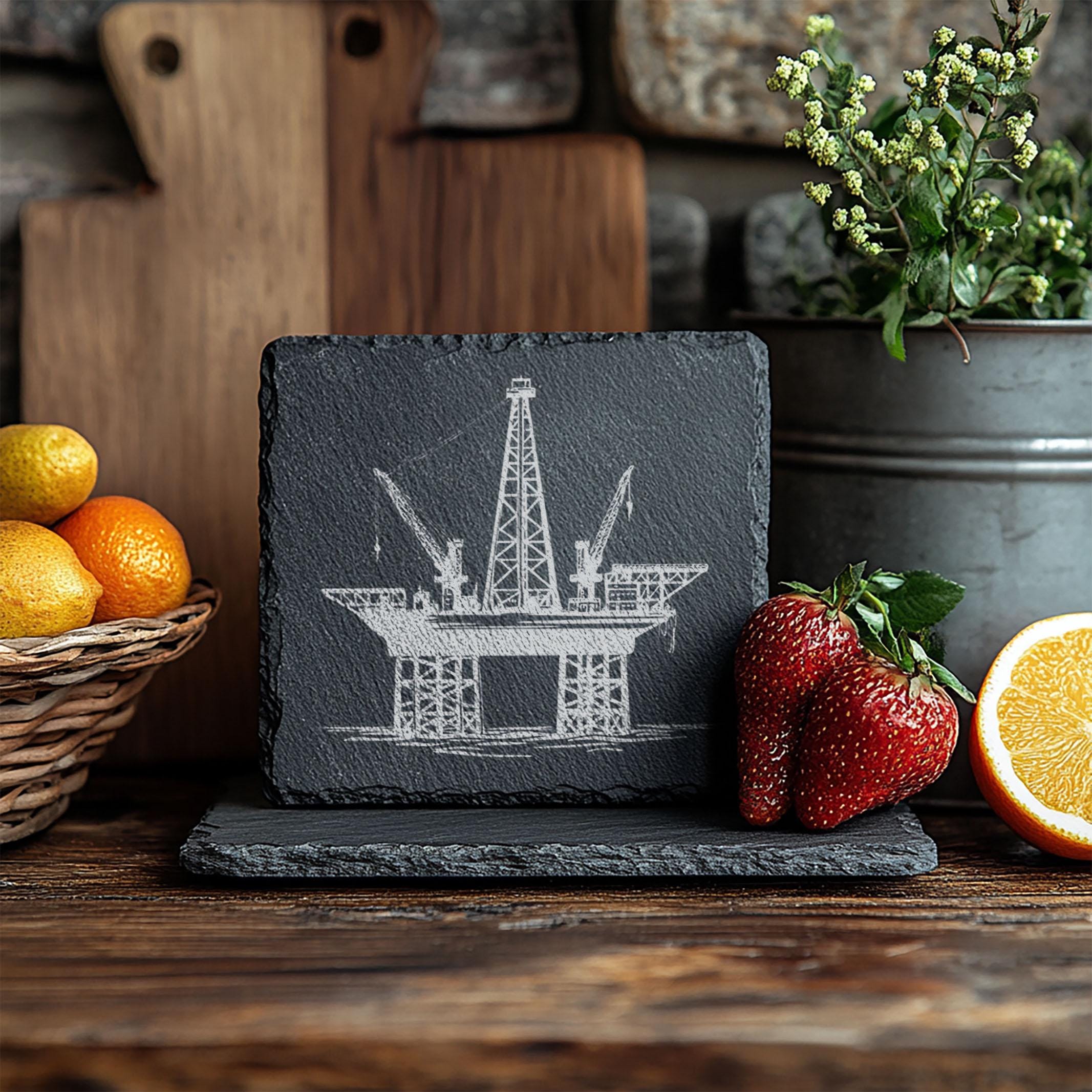 Oil Rig Platform Svg Bundle, Offshore Drilling Clipart, Petroleum ...