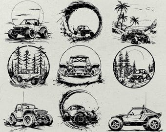 Dune Buggy SVG Bundle - Etsy