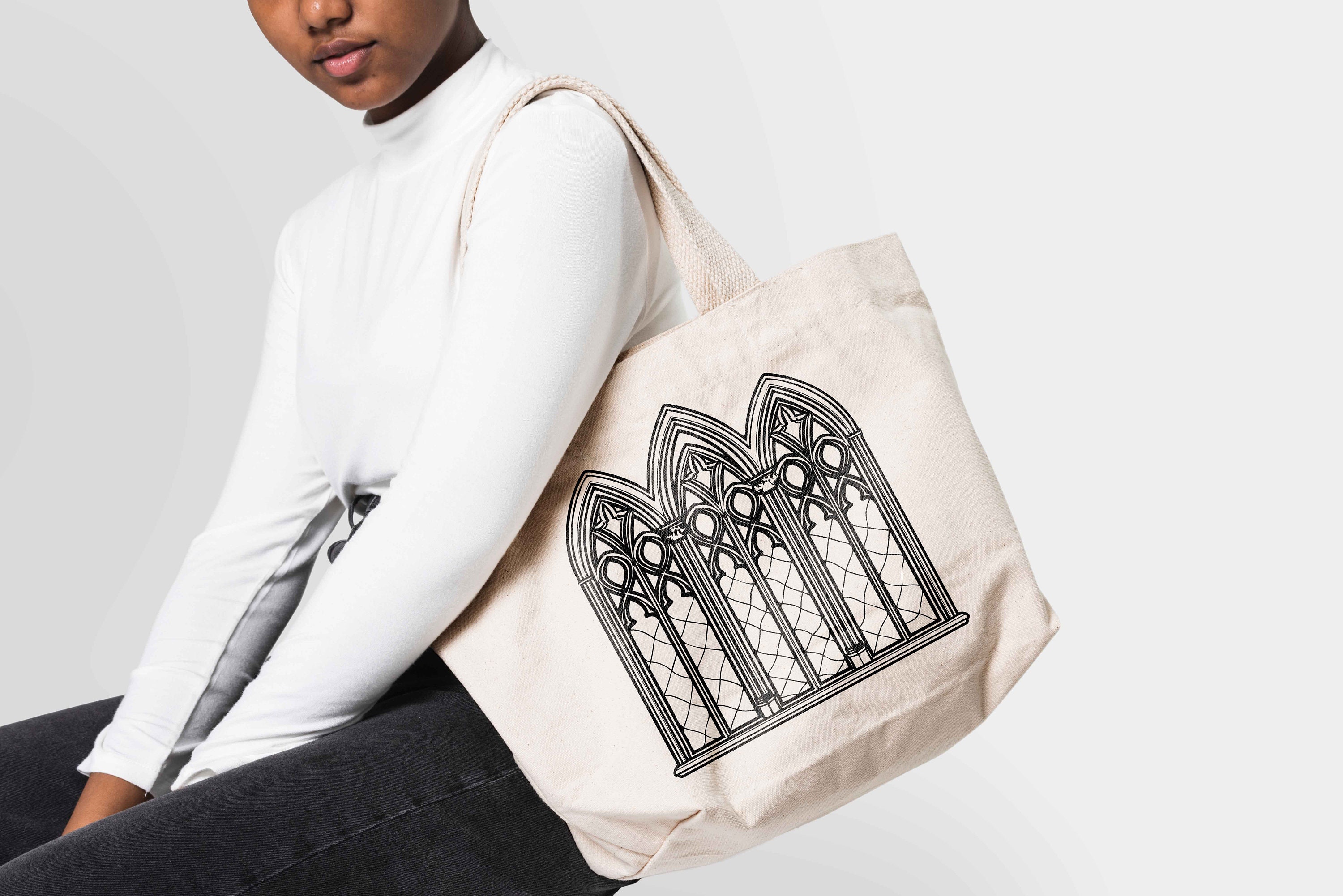 Gothic Victorian Window Svg Bundle, Haunted Eerie Medieval Glass ...