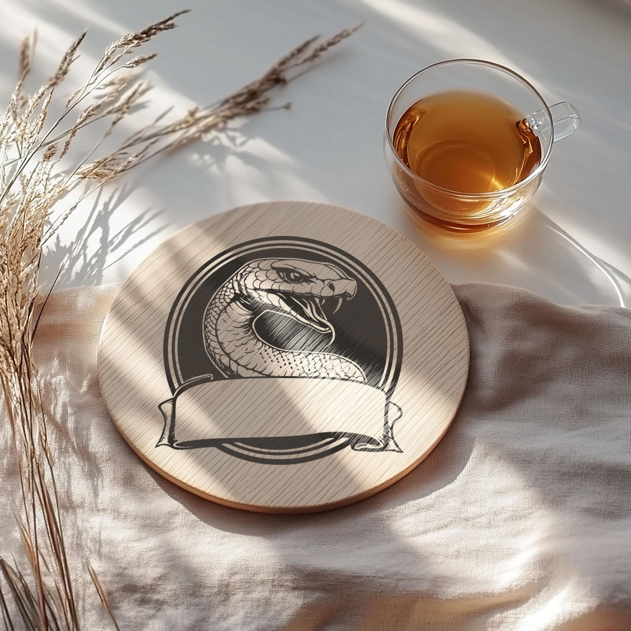 Cobra Svg Bundle, Venomous Snake Clipart, Coiled Cobra Silhouette Svg ...