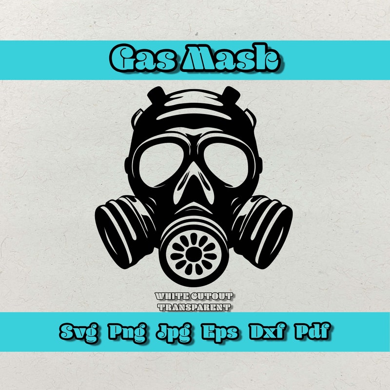 Gas Mask Svg - Etsy