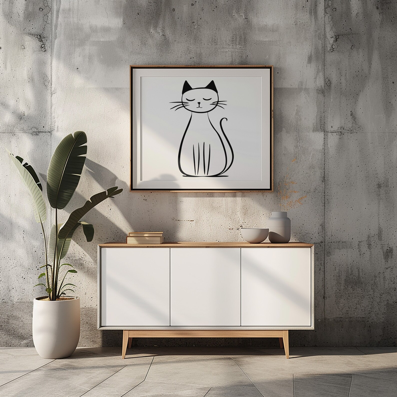 Cats Line Art Svg Bundle, Single Line Cats SVG, Unique Pet Portraits ...