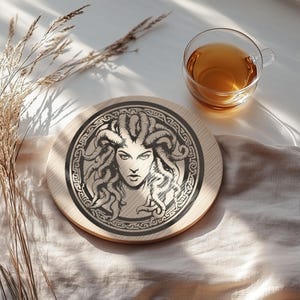 Medusa SVG Bundle, 9 Mythological Gorgon Designs for Greek Mythology ...