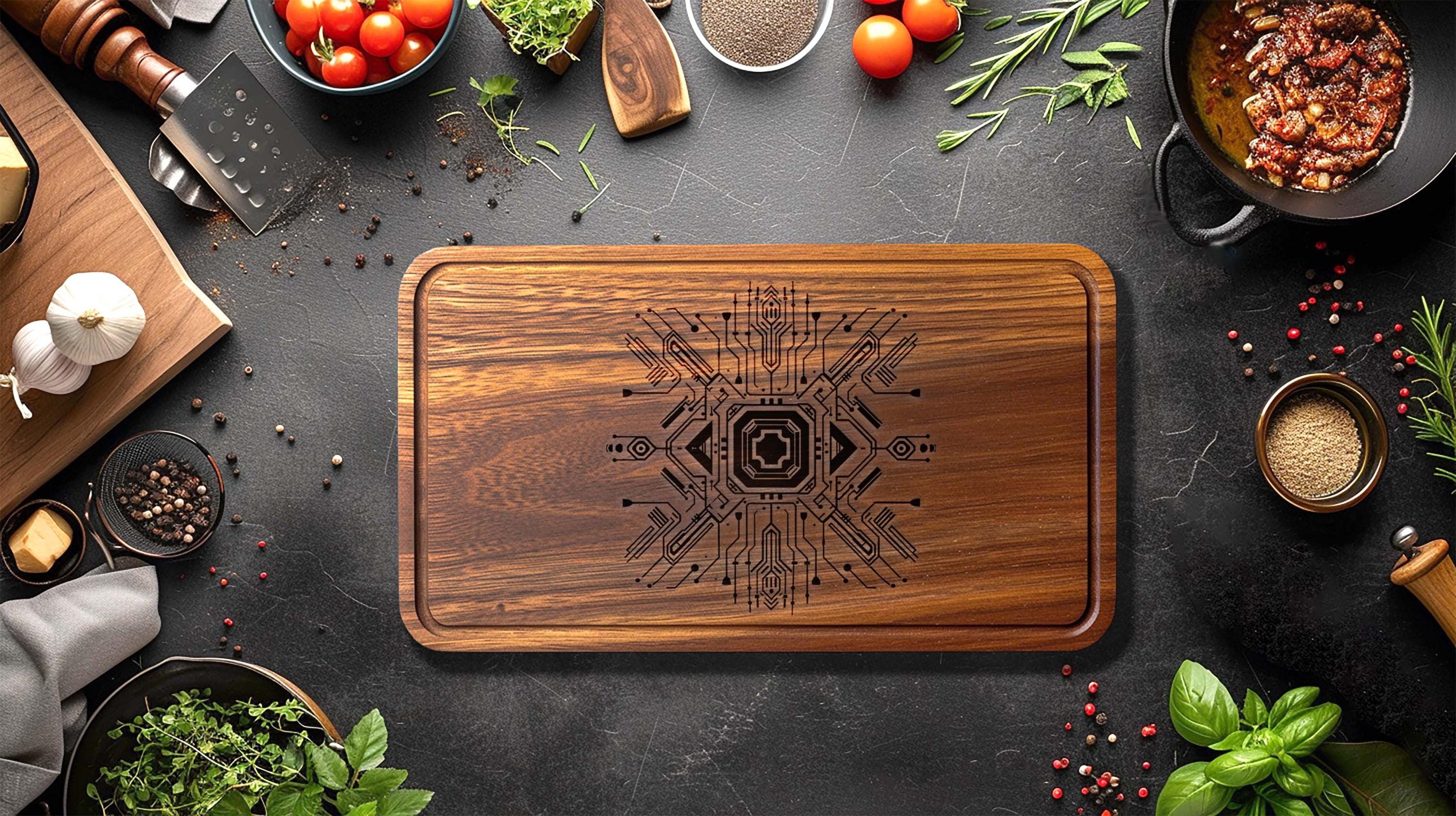 Computer Processor SVG Bundle: Circuit Board Designs (digital Download ...