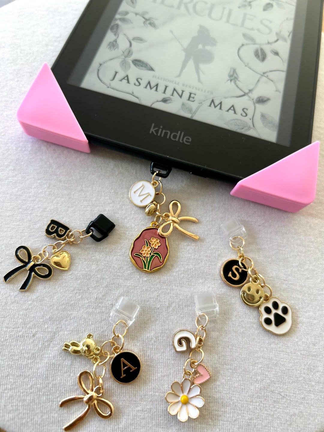Leveled Kindle Charm | Dust Plug | Phone Charm | Usbc / USB-C / Type C ...