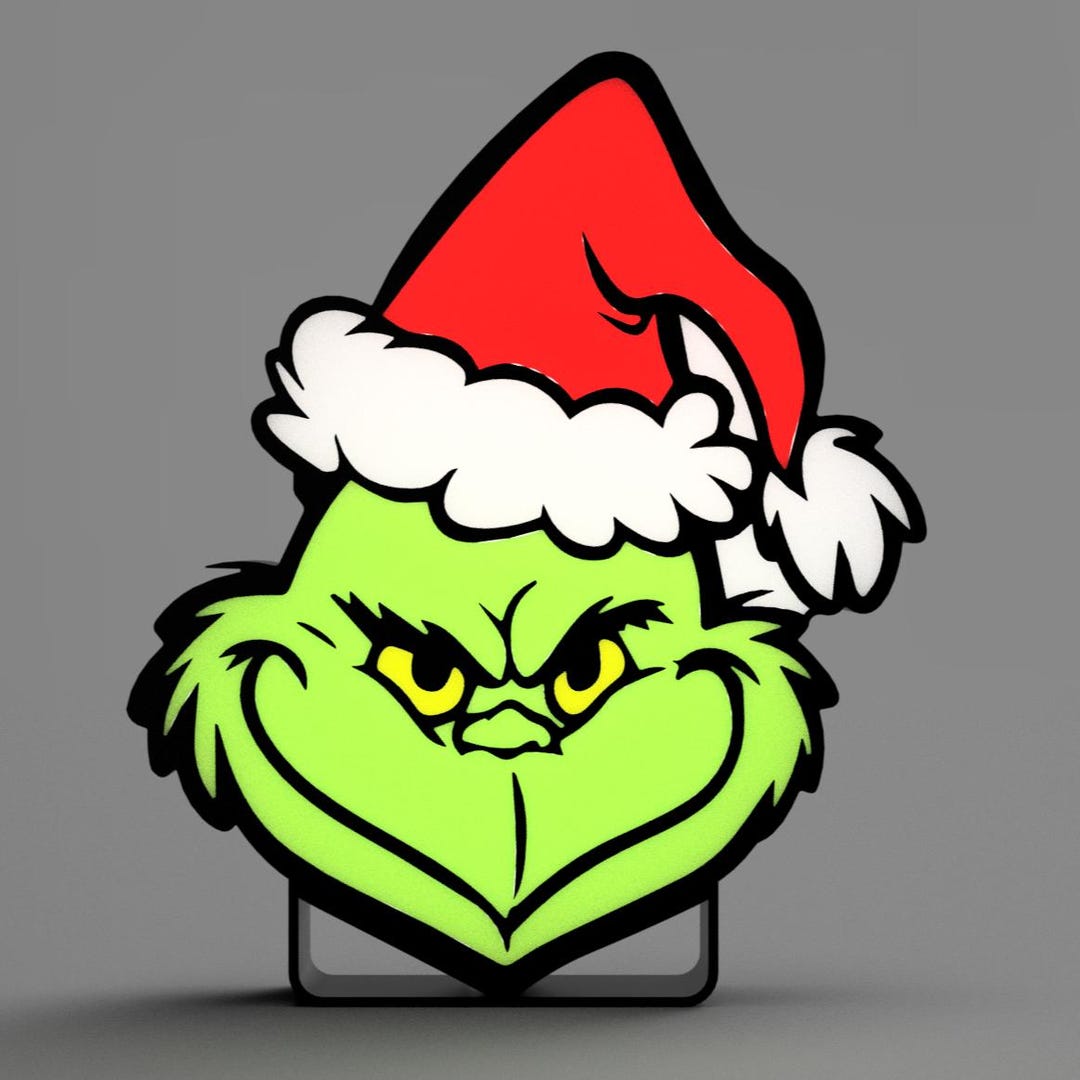 Grinch Lightbox - Etsy