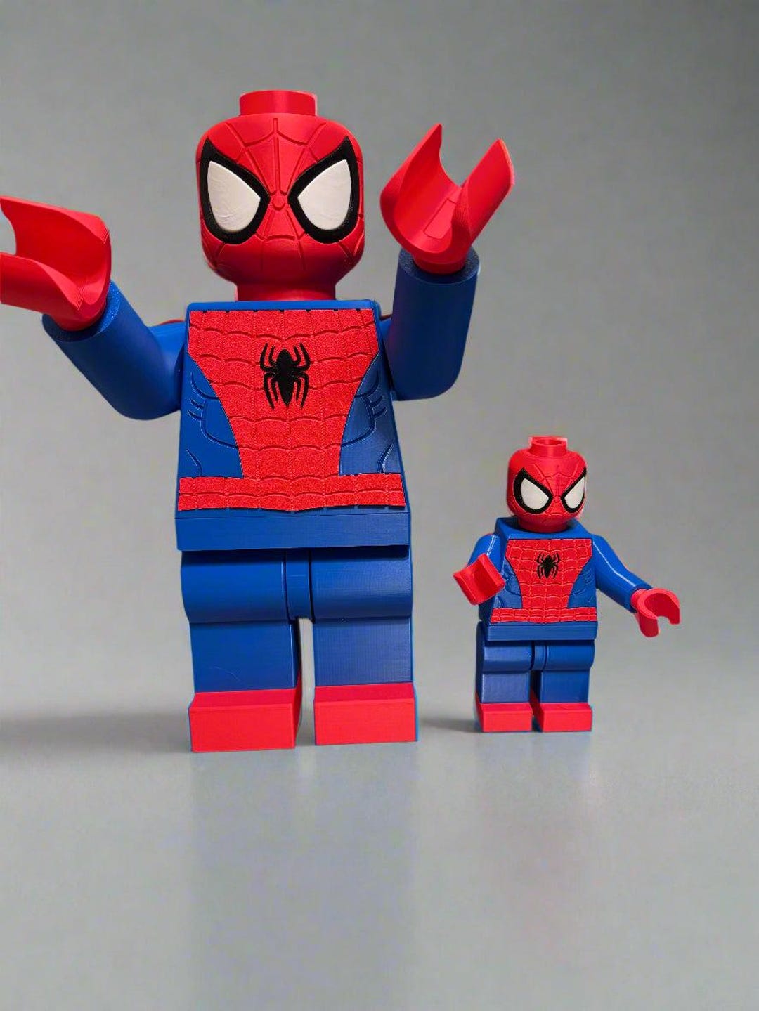 Mega Brick Spider-man 18" Tall! - Etsy
