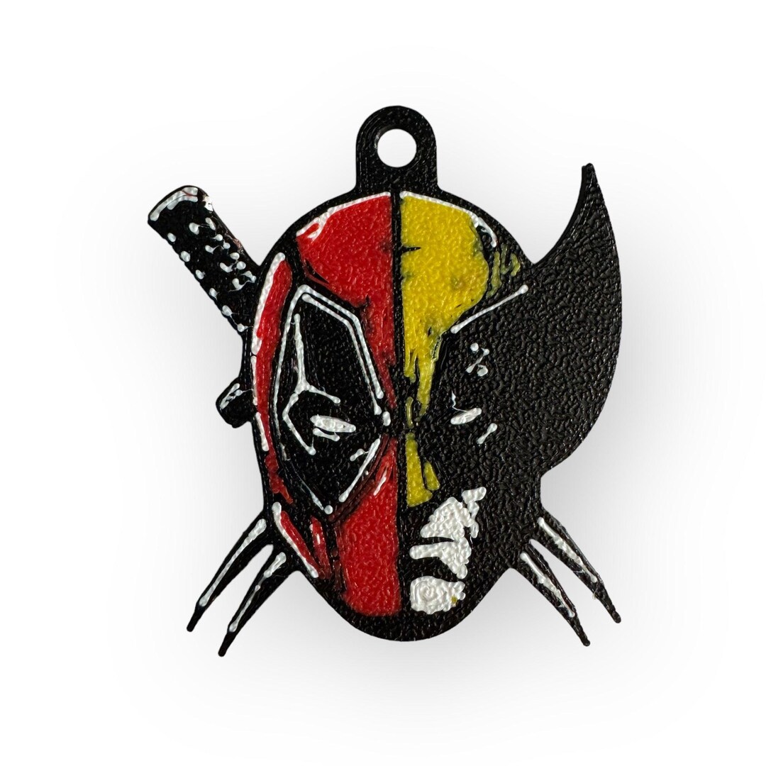 Deadpool Wolverine Keychain - Etsy