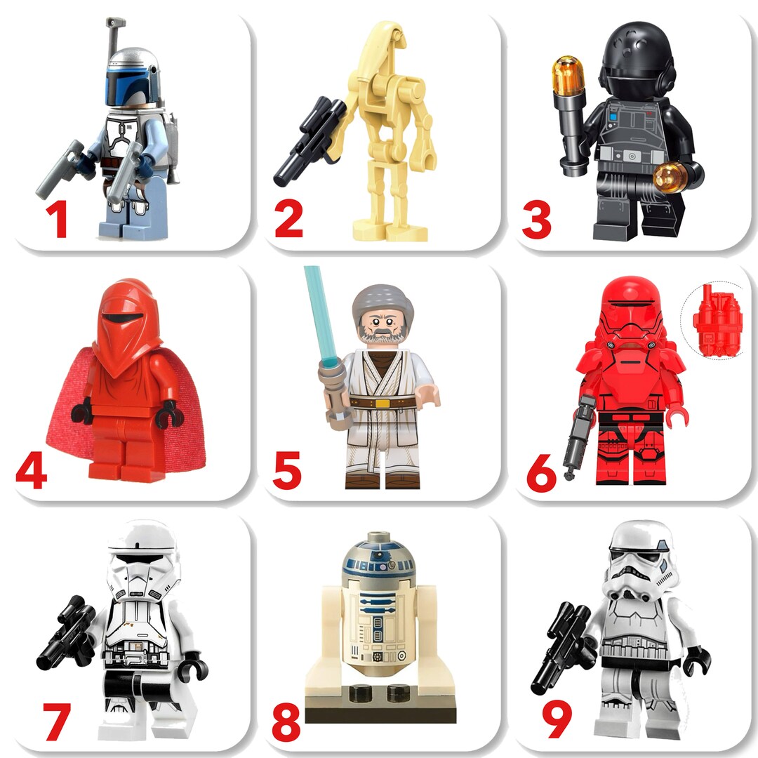 Custom Collectible Minifigures Star Wars Mini Figures Storm Trooper ...