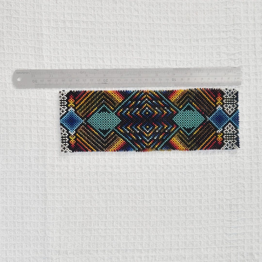 Huni Kuin Headband - Beaded - Indigenous Arts - Amazon Jungle ...