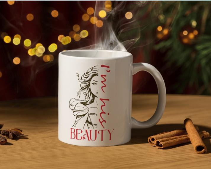 I'm His Beauty Svg, I'm Her Beast Svg, Belle SVG, Beauty Svg, I'm His ...