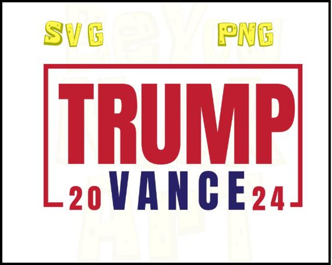 Trump Svg, Trump Png, Trump Vance 2024 Svg, Donald Trump Face Clipart ...