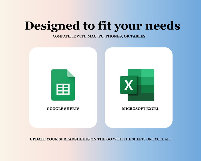 Ultimate Monthly Budget Spreadsheet Excel Budget Template - Etsy