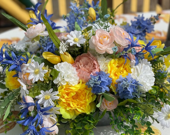 Centerpiece for Table, Spring Table Centerpiece, Everyday Centerpiece ...