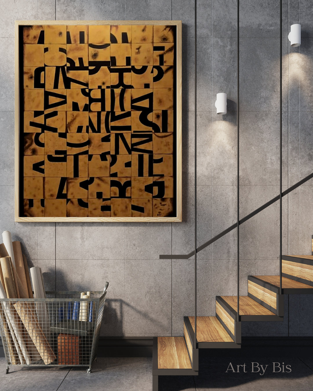 Extra Large Modern Japanese Wall Art, Oil Handmade Wall Art, Oversized ...