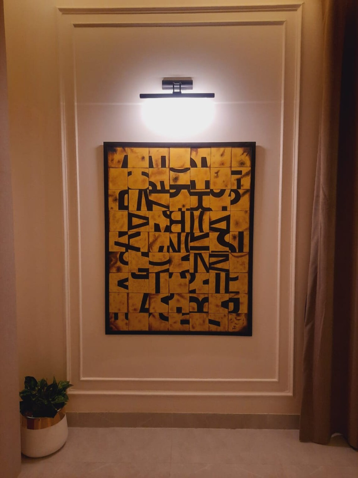 Extra Large Modern Japanese Wall Art, Oil Handmade Wall Art, Oversized ...