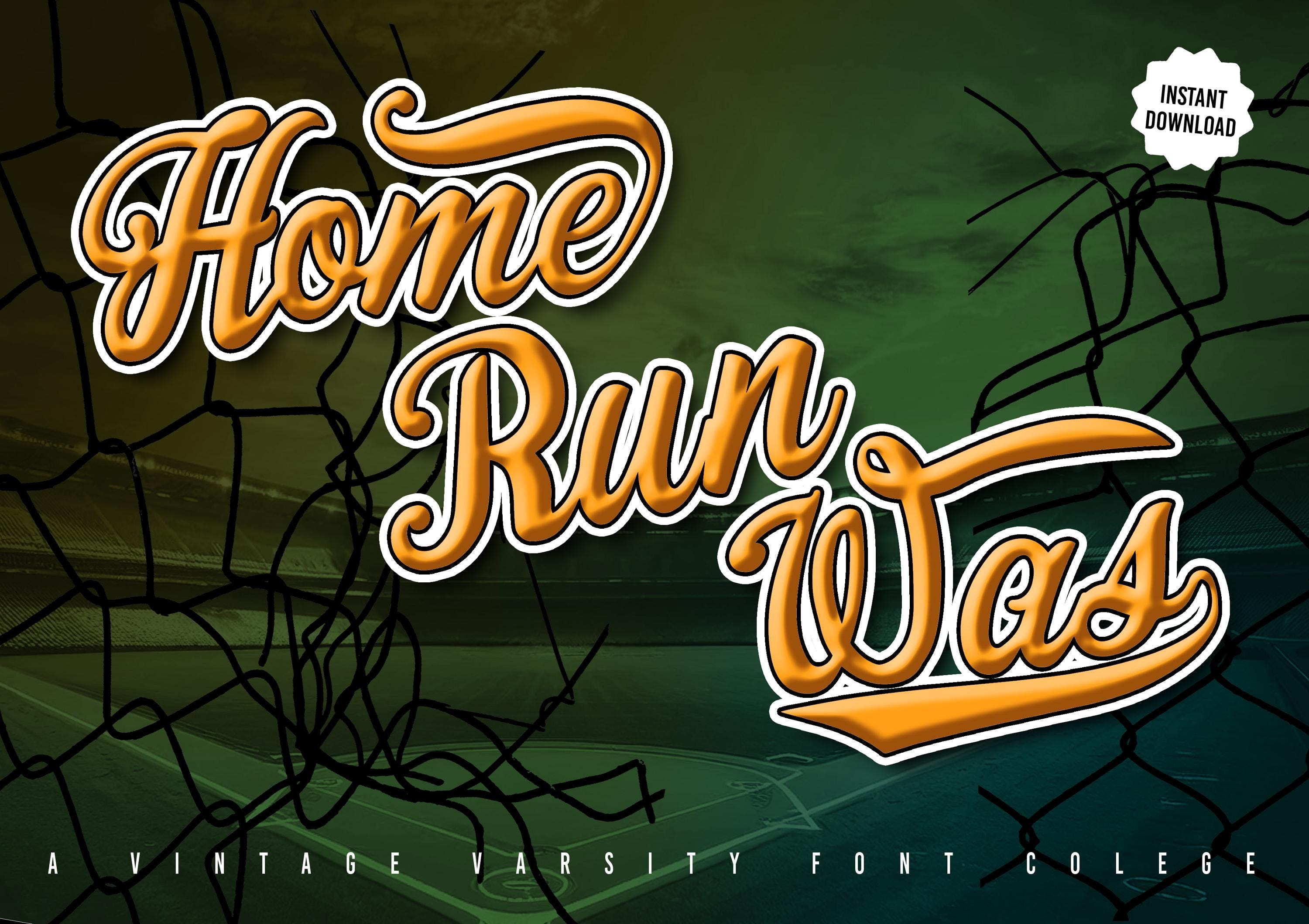 Old Varsity Font Sport Font Football Font Baseball Font Soccer Font ...