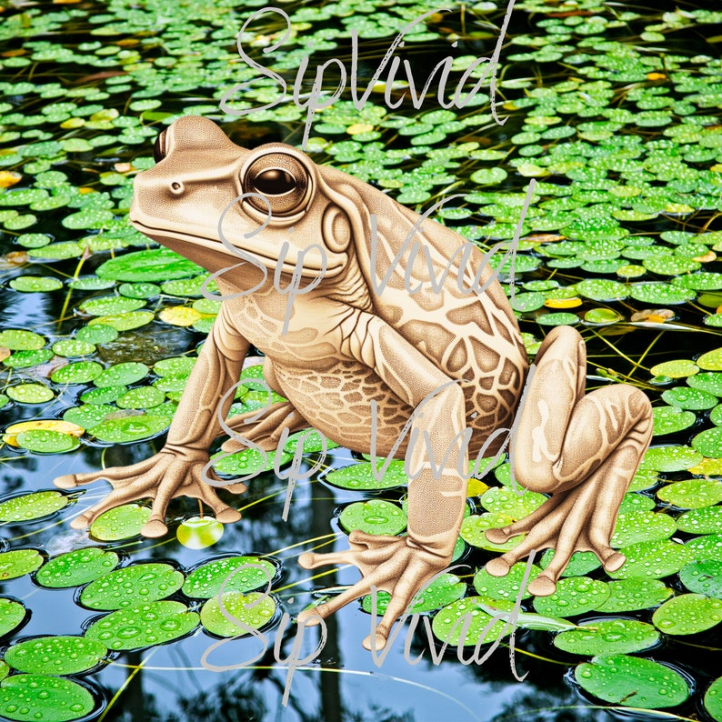 Frog Laser Cut File: 3D Engrave Vector SVG PNG (digital Download) - Etsy
