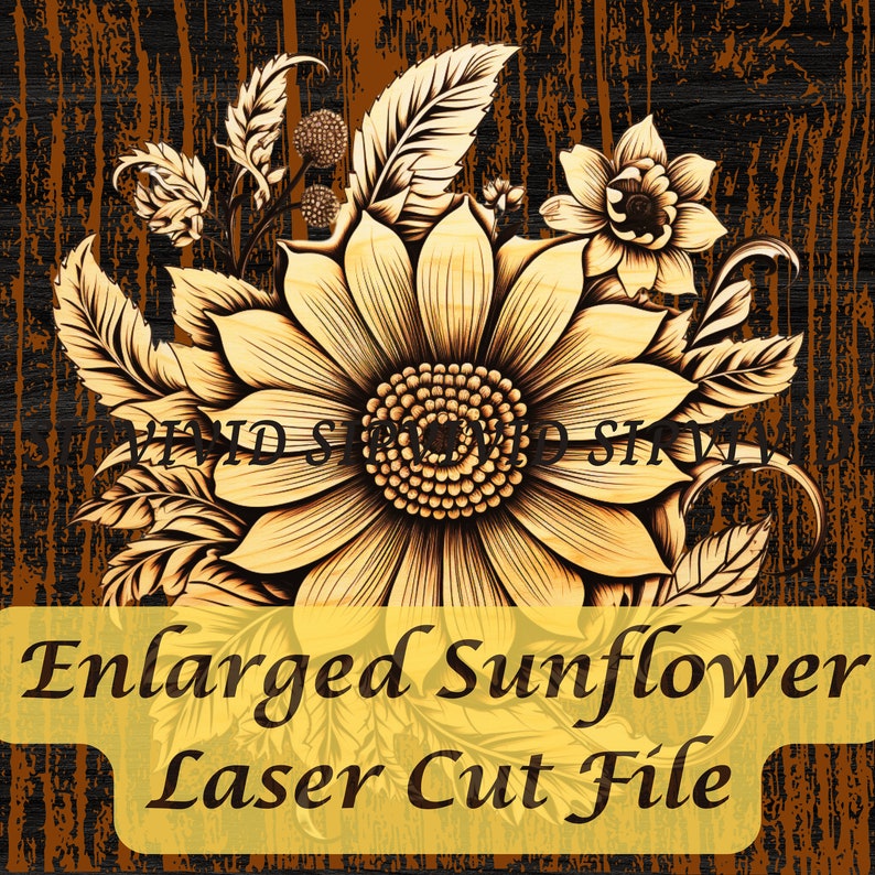 Laser Cut Files Sunflower Bundle DIY Sunflower Laser Cut Bundle for ...
