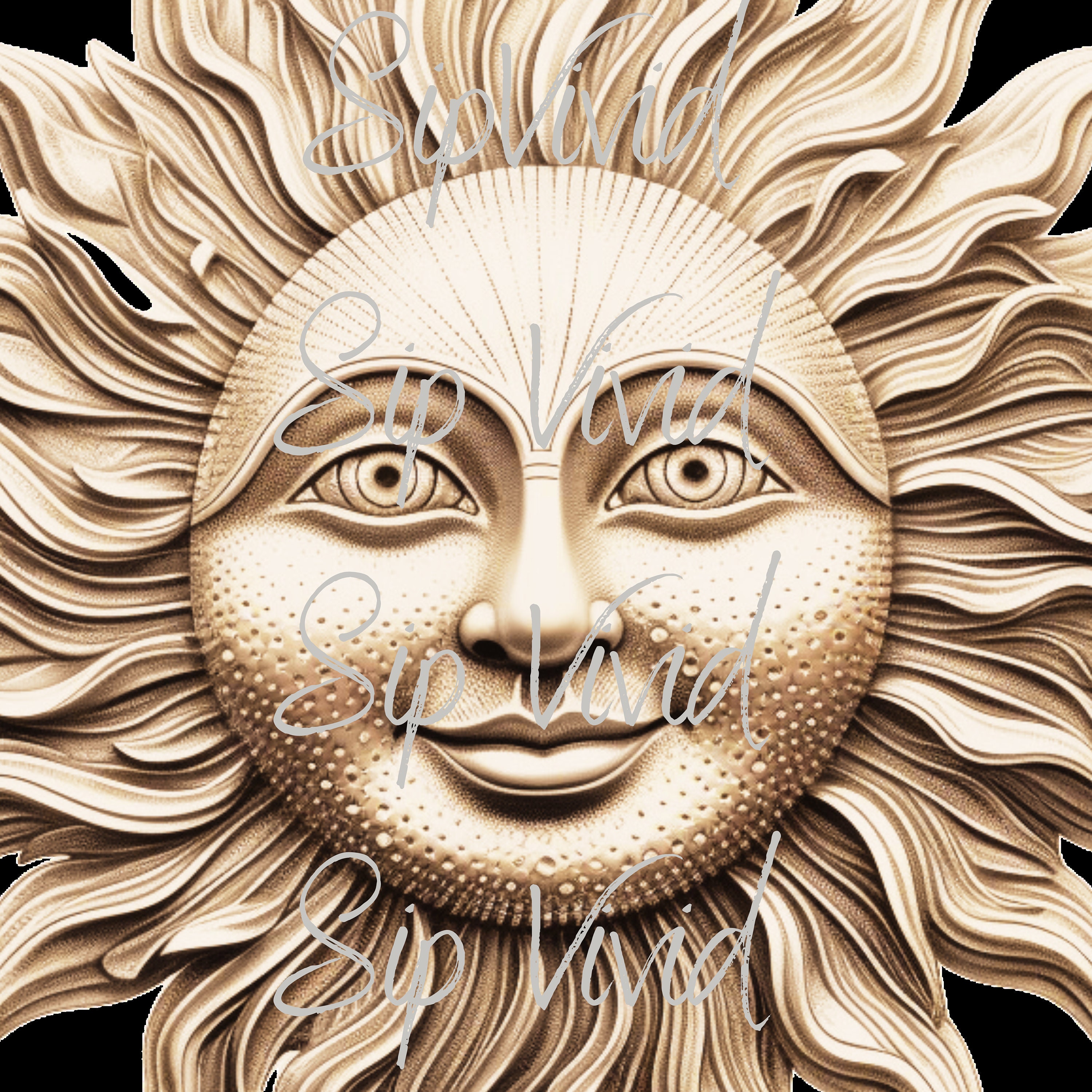 Sun Laser Cut File Laser Cut Files For Lightburn Glow Forge Svg Png Vector And Dithered