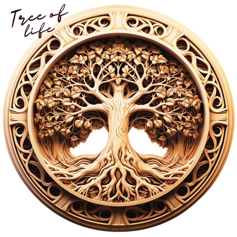 Laser Cut Files Trees DIY Tree Designs Laser Cut Bundle for Wood ...