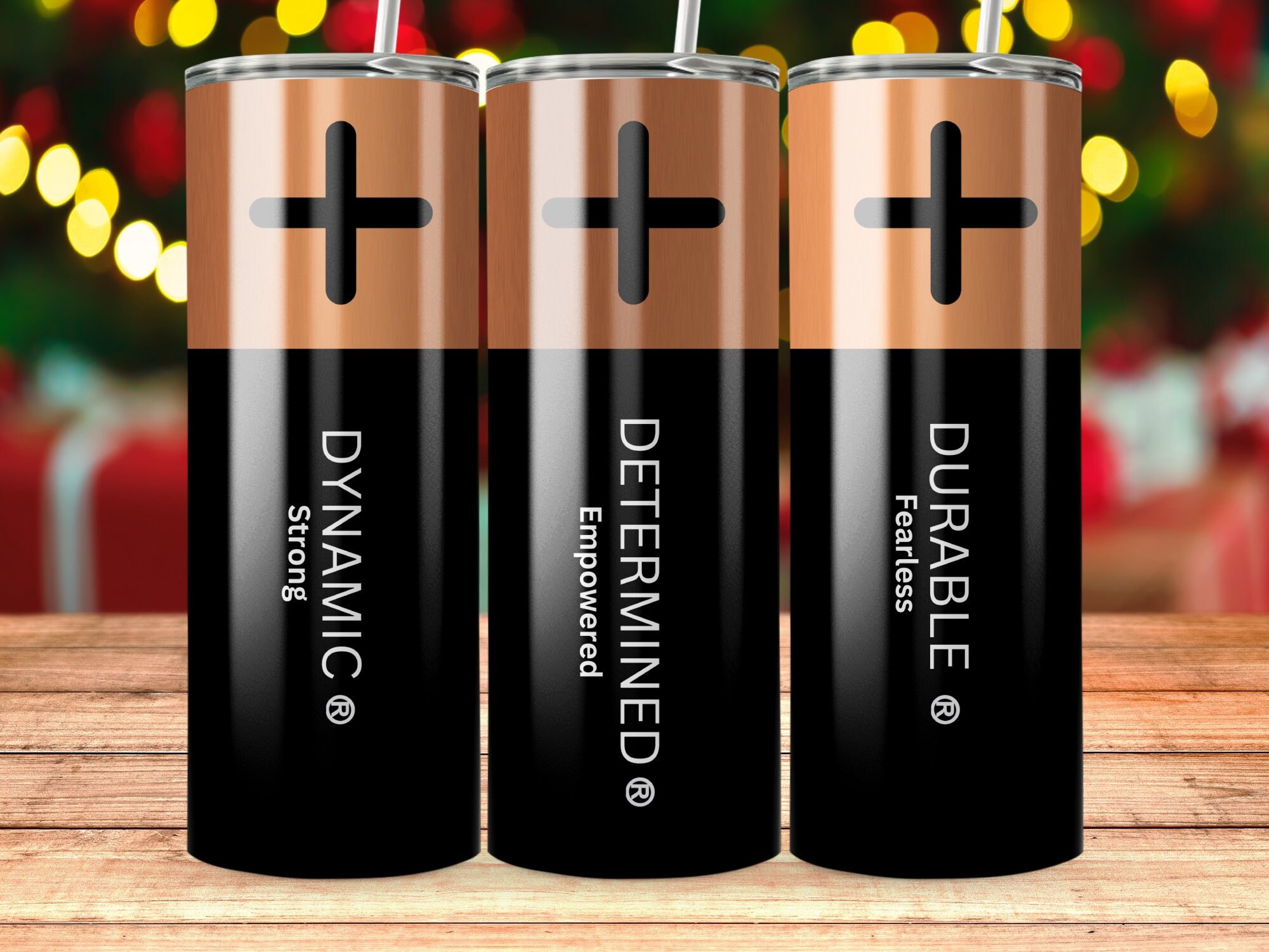 Tumbler Wrap Batteries PNG Battery Affirmation Tumbler 20 Oz Skinny ...