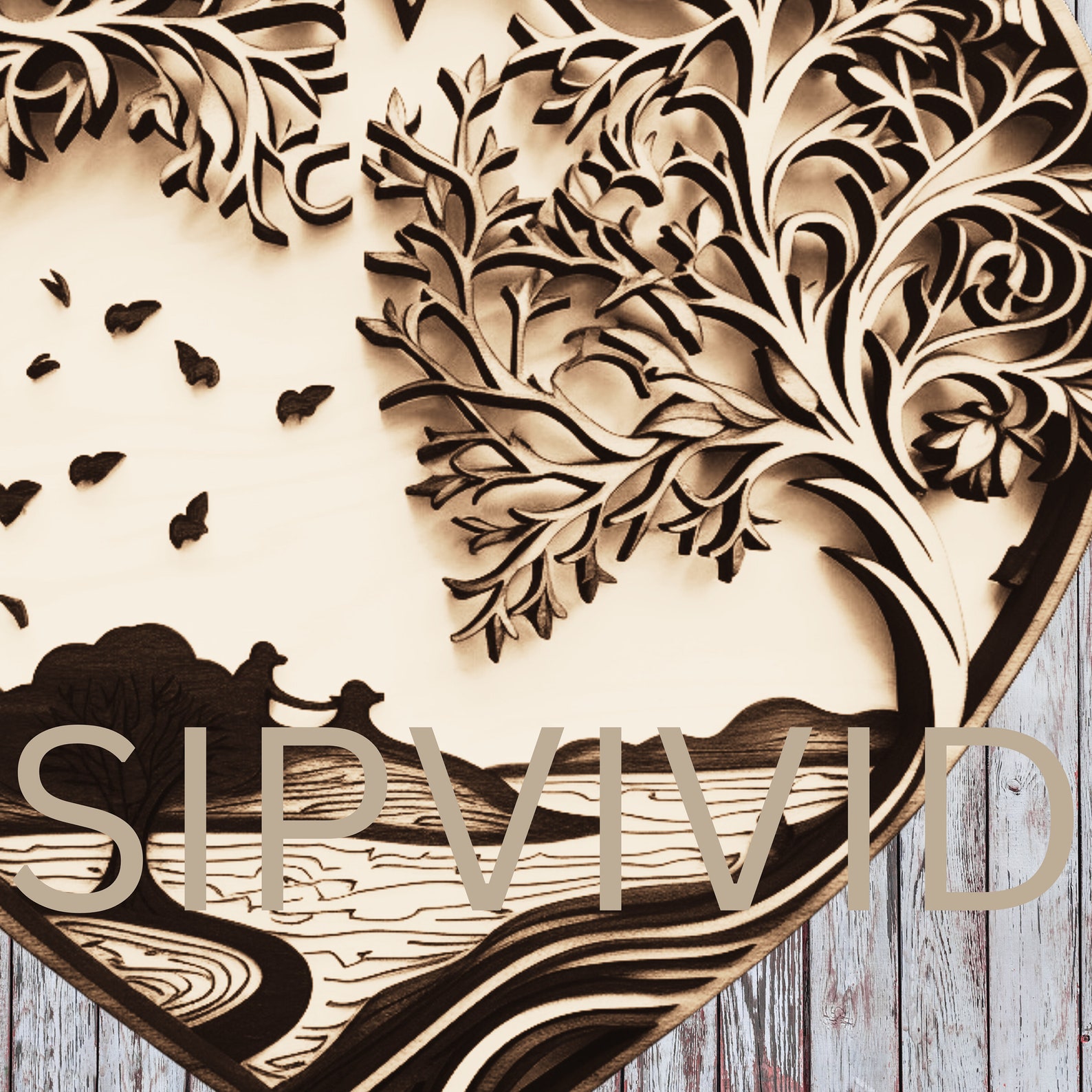 3D Heart Laser Cut File: Valentine's Day Journey Design (SVG, PNG) - Etsy