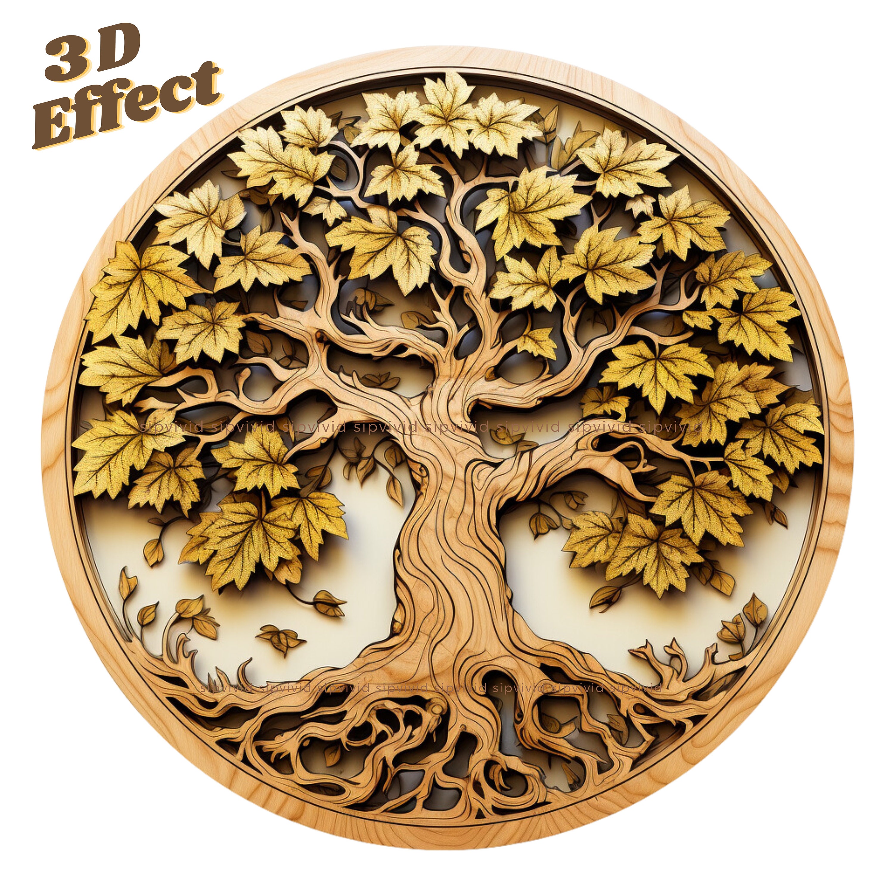 Laser Cut Files Trees DIY Tree Designs Laser Cut Bundle for Wood ...